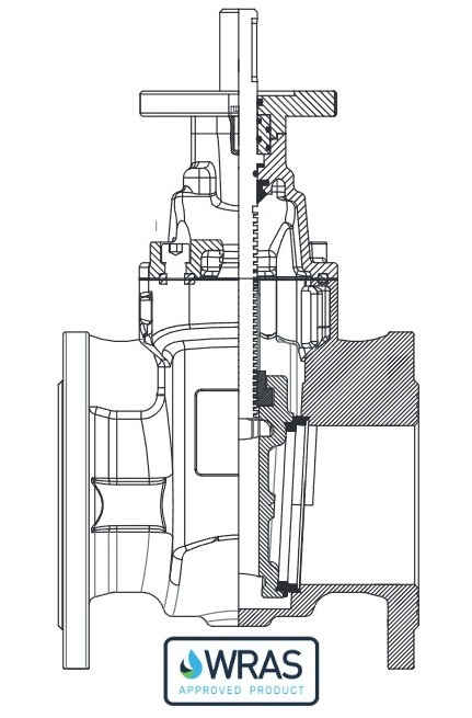 CTV: Metal seated gate valve woth ISO top